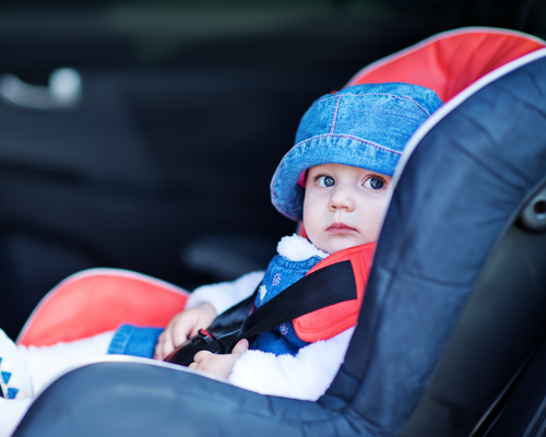CleverElly - always check for baby in car seat safety reminder device